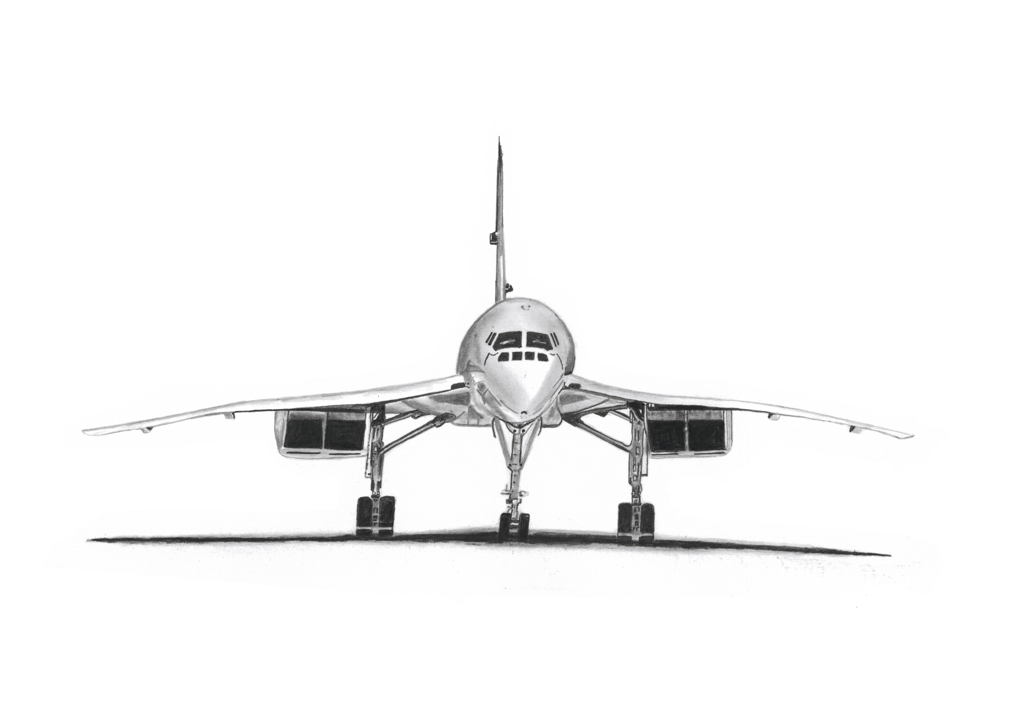 Concorde A4 Print – LIBRA FINE ARTS